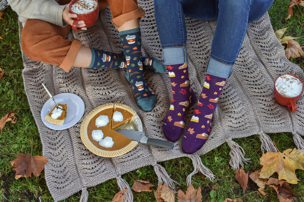 Warm, Cozy and Caloric - festive socks and tasty treats! – Socksmith