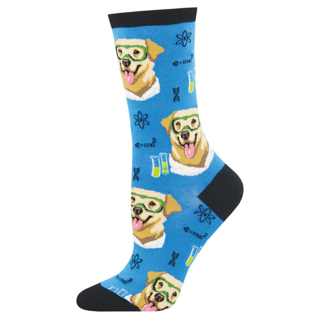 Science Lab Dog Socks for Women - Shop Now | Socksmith
