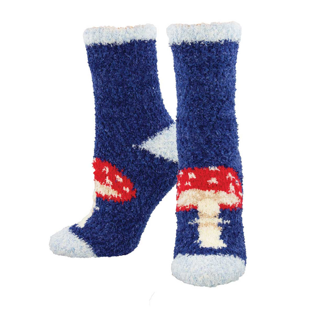 Women's Cute Warm & Cozy Mushroom Socks | Socksmith Design