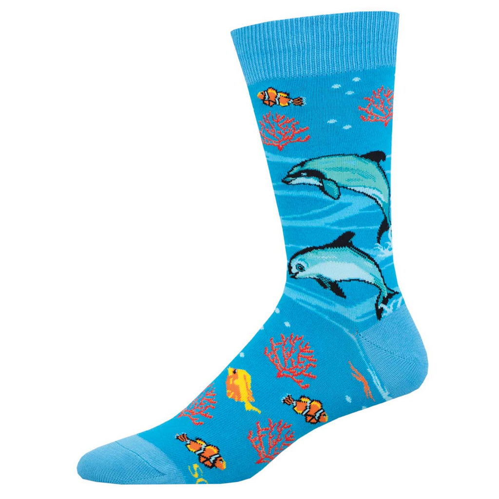 Endangered Species Socks | Vaquita Dolphin | Men's Dress Socks – Socksmith