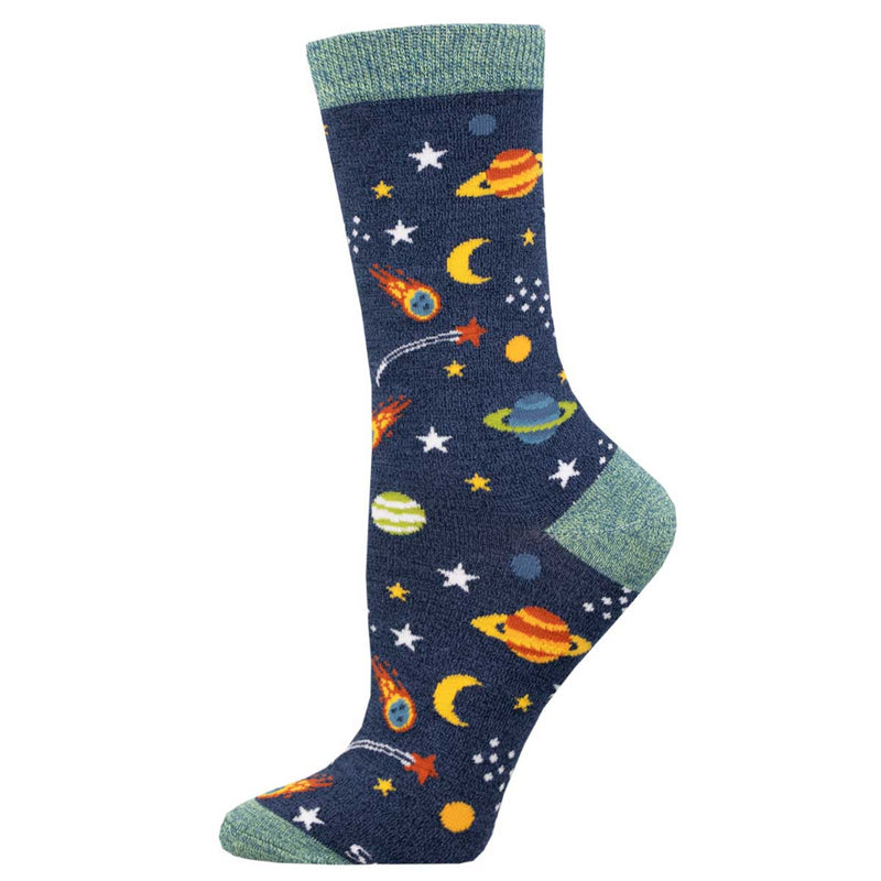 Explore & Feel the Stars: Colorful Women's Bamboo Socks – Socksmith