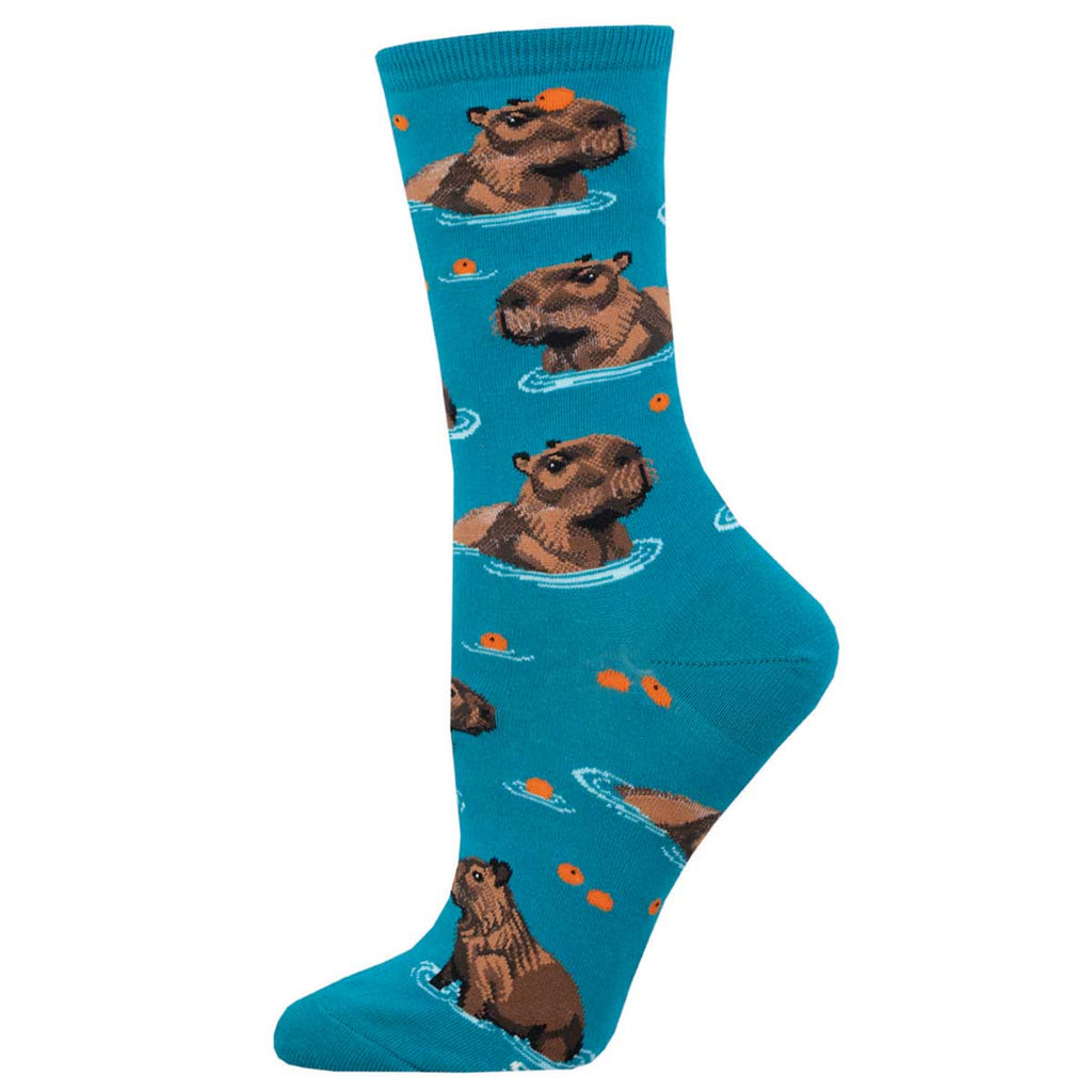 Capybara Chill: Stay Cute and Comfortable! | Cute Socks For 2024 ...