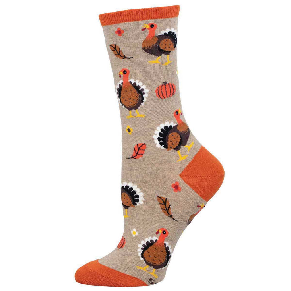 Gobble Up Style with 'Let's Talk Turkey' Socks | Feast for the Feet ...